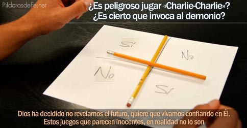 ¿Es peligroso jugar «Charlie-Charlie»? ¿Es cierto que invoca al demonio?