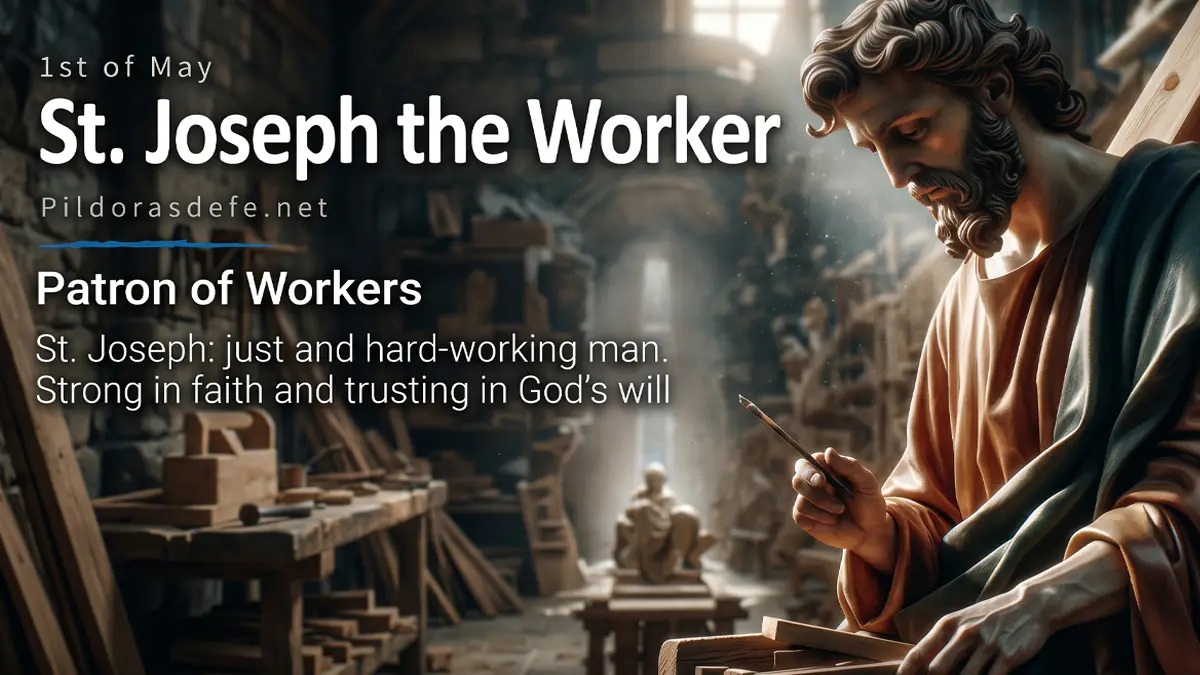 Saint of the Day: Saint Joseph the Worker, Patron of Workers 🛠️