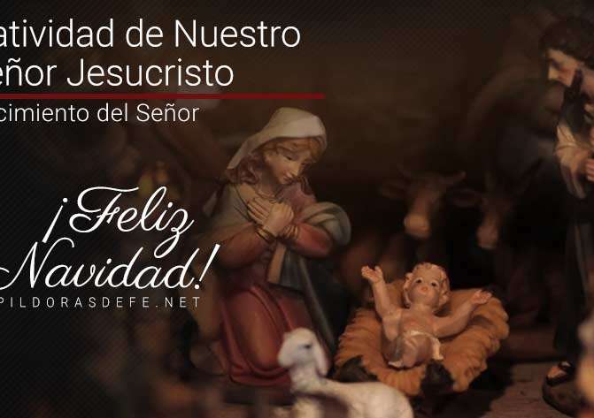 Nacimiento Del Niaao Jesus Feliz Navidad