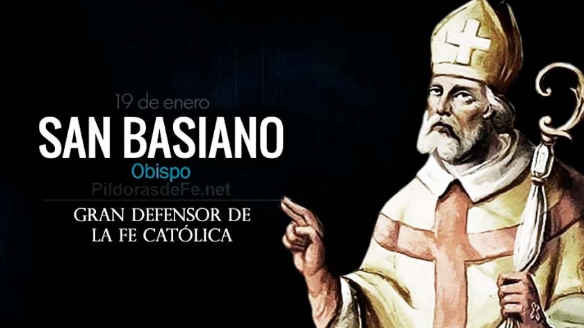 San Basiano. Obispo y gran defensor de la fe católica