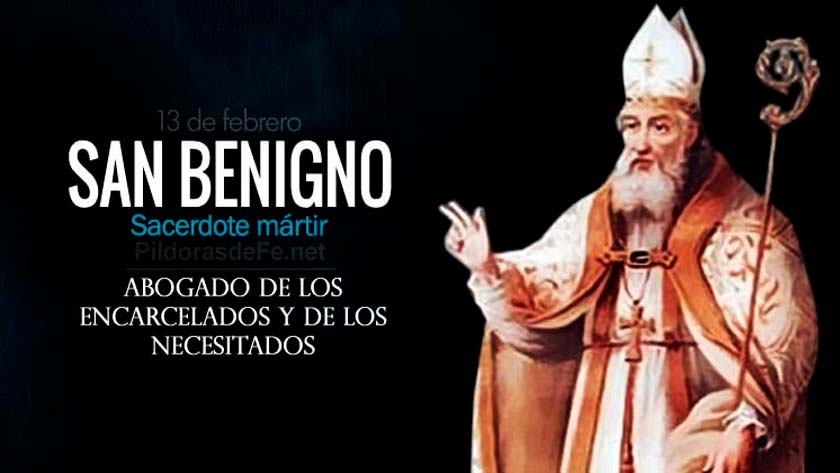San Benigno de Todi. Predicador y mártir. Abogado de los presos