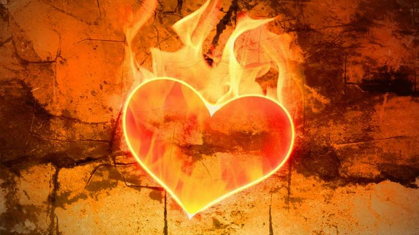 Un corazón lleno del fuego y el poder de Dios